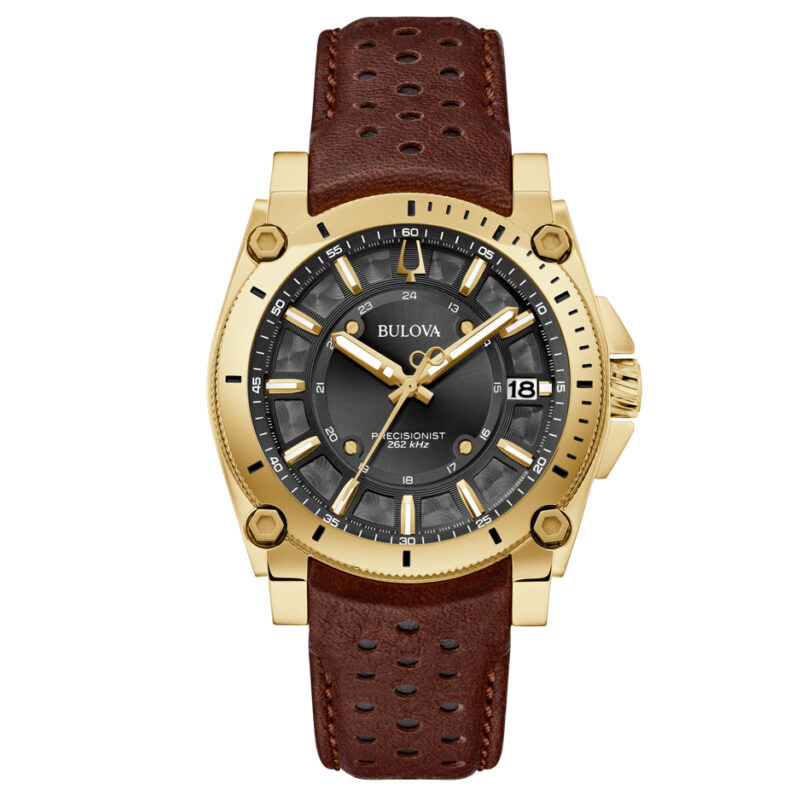 Reloj Bulova 97B216 Precisionist ICON dorado hombre | Relojería Joyería
